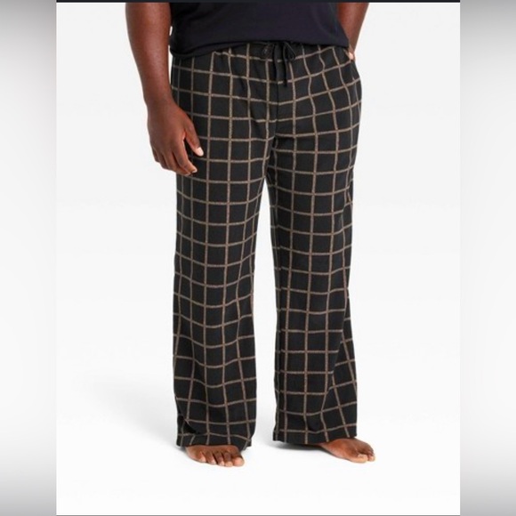 Goodfellow & Co | Pants | Mens Big Tall Windowpane Printmicrofleece ...